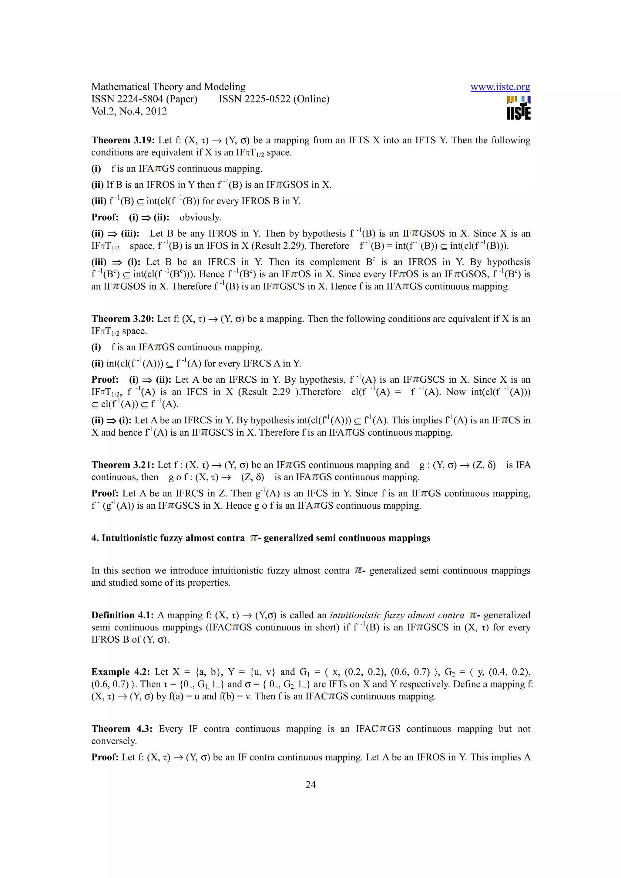 On almost generalized semi continuous | PDF