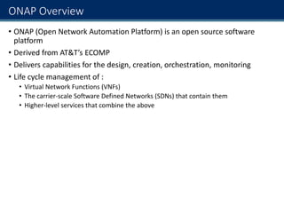 ONAP - Open Network Automation Platform | PPT