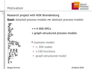 On Application Of Structural Decomposition For Process Model ...