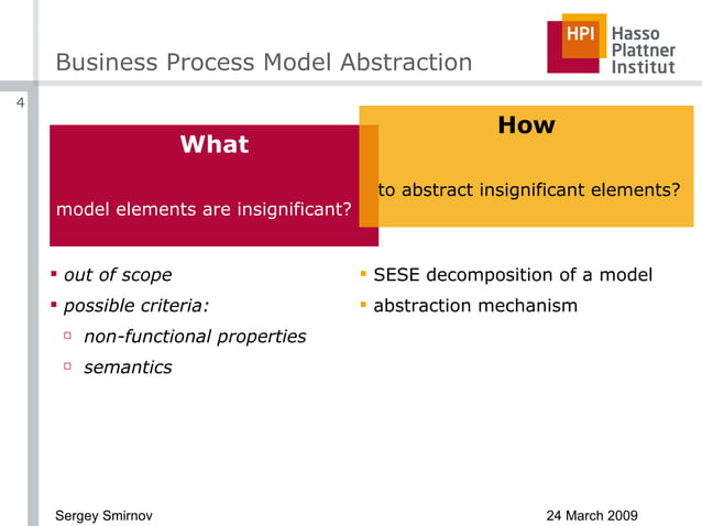 On Application Of Structural Decomposition For Process Model Abstraction Ppt Free Download
