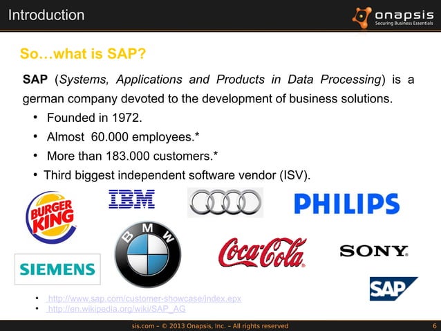 Pen Testing SAP Critical Information Exposed | PPT