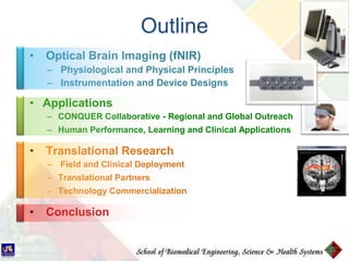 Translational Research in Functional Optical Brain Imaging | PPTX