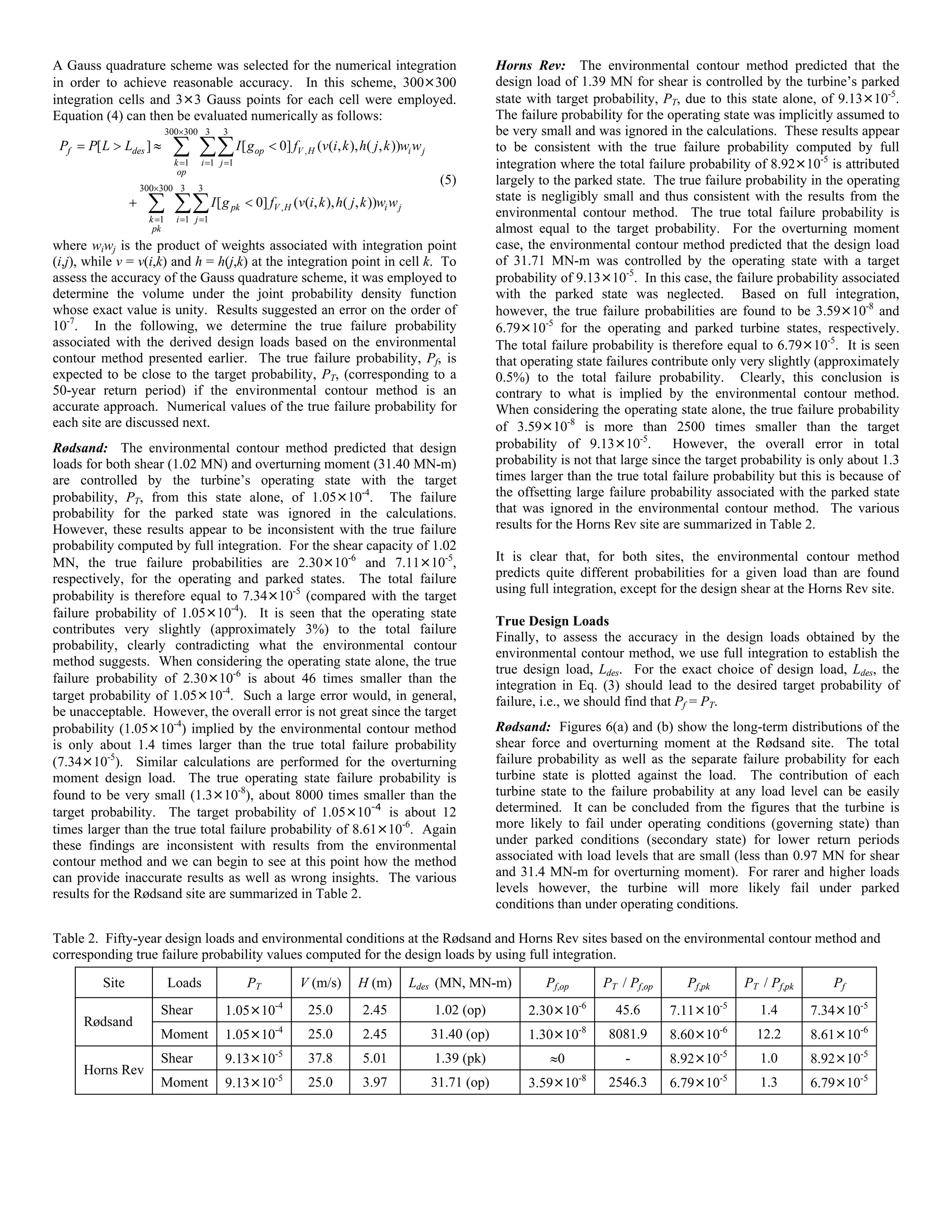 On Assessing The Accuracy Of Offshore Wind Turbine Reliability Based Design Pdf