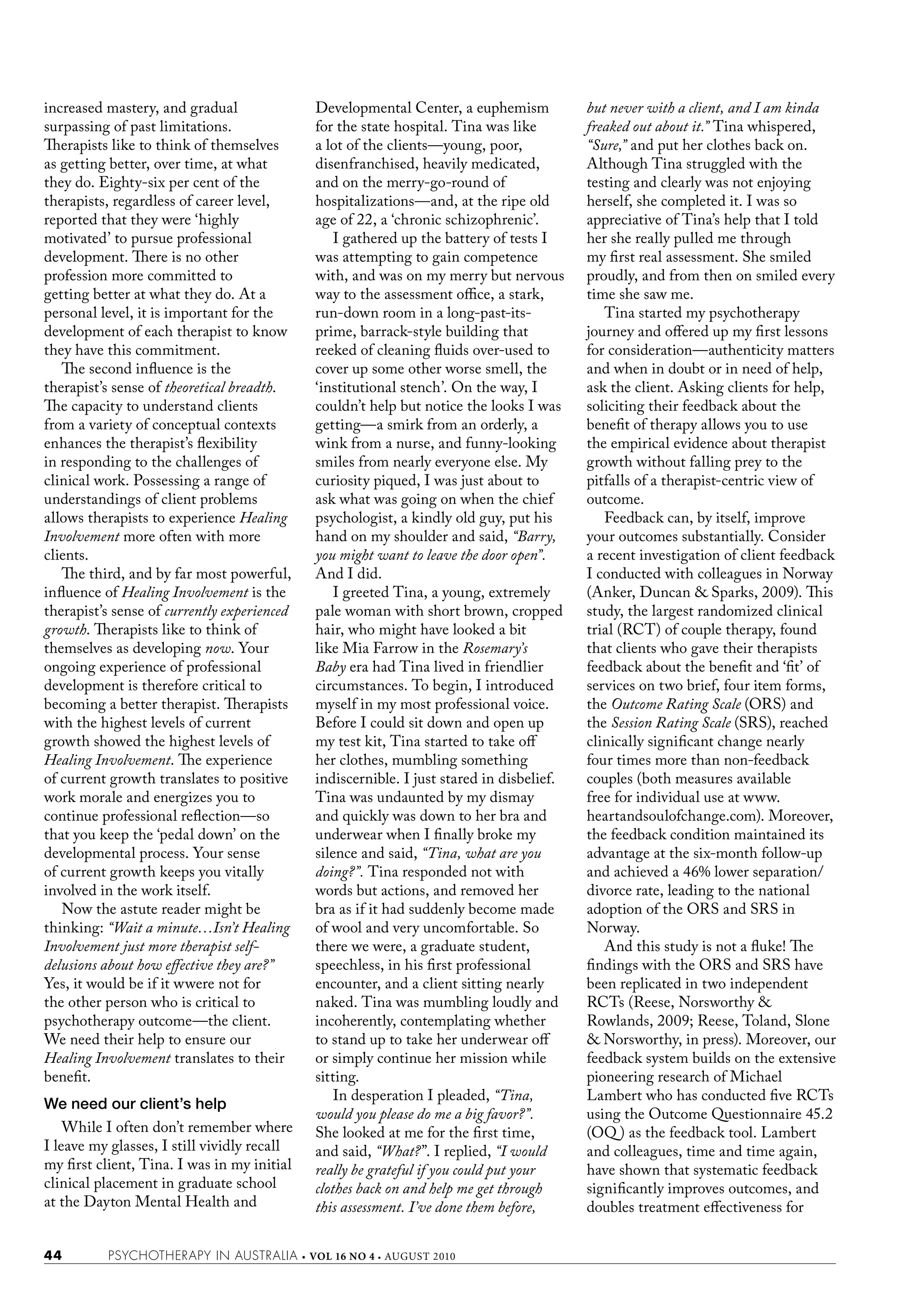 On becomingabettertherapist | PDF