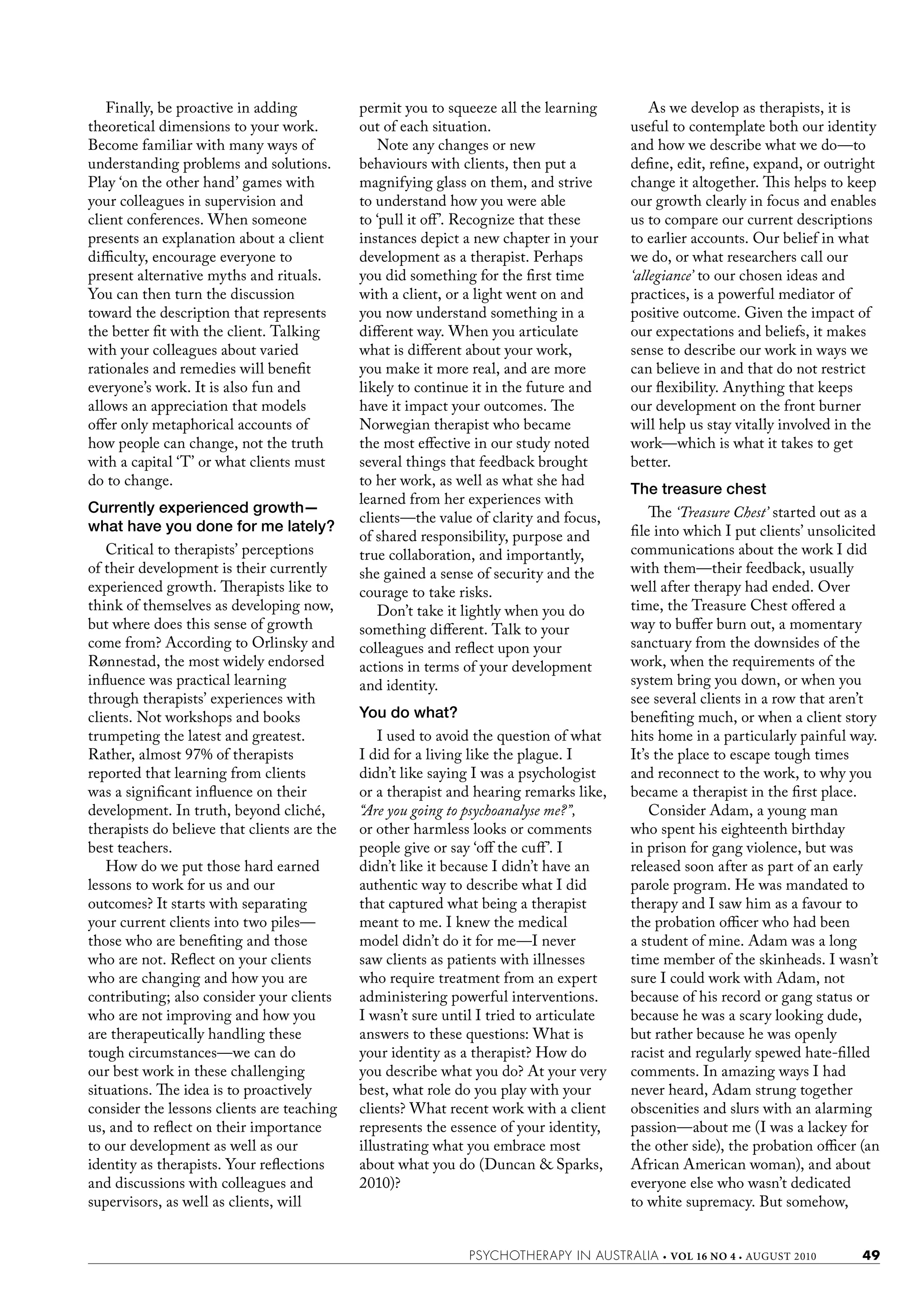 On becomingabettertherapist | PDF