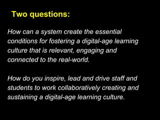 On Being a Connected Lead Learner | PPT