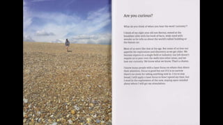 On Being Curious: a guide to living a more curious work life by Ian ...