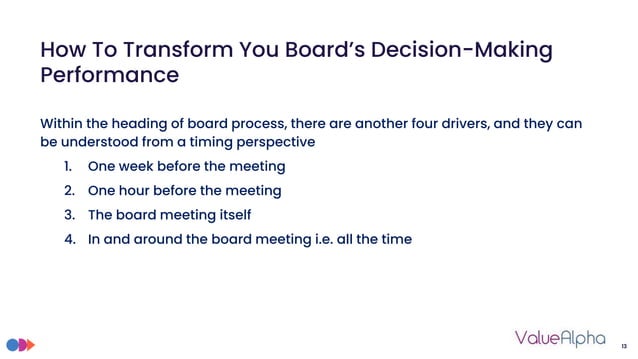 How to transform your board's decisions? | PPT
