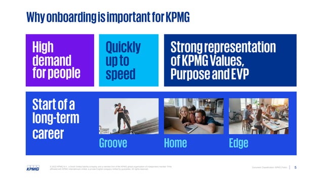 OnboardAmsterdam KPMG X YWC | PPT