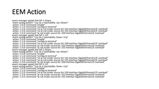 Onboard Automation with EEM | PDF