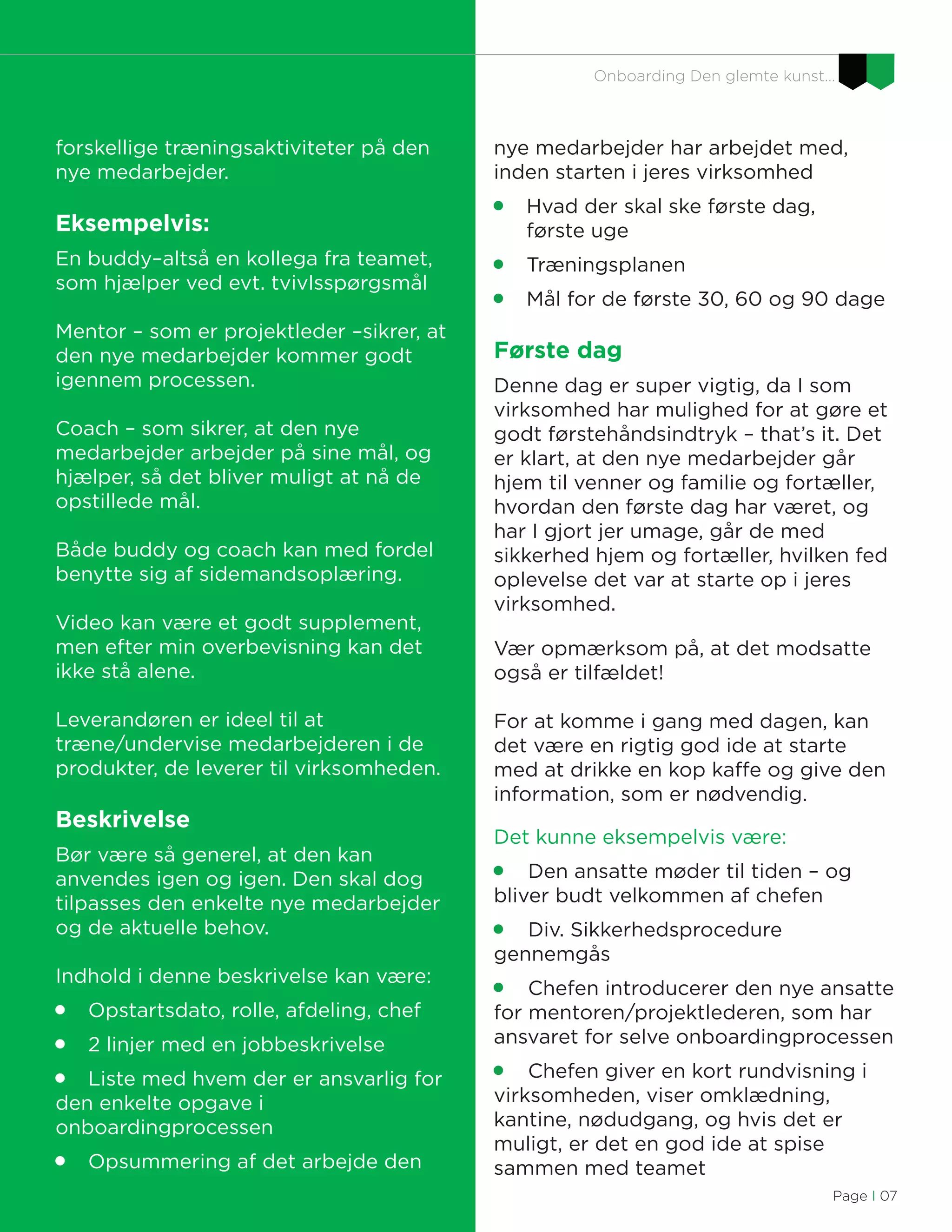 Onboarding e-bog | PDF