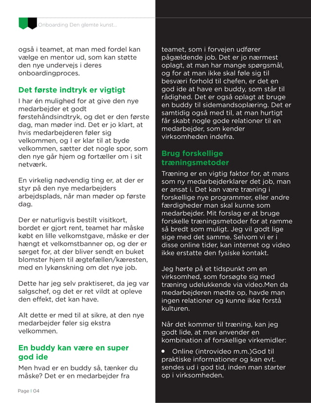 Onboarding e-bog | PDF