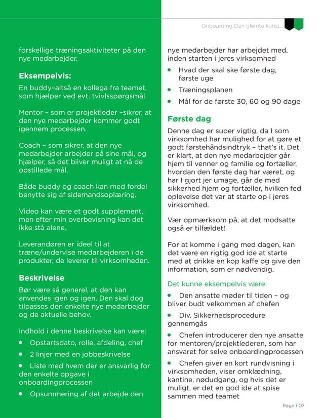 Onboarding e-bog | PDF