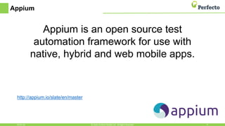 On boarding Appium Open Source | PDF | Operating Systems | Computer Software and Applications