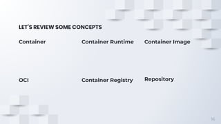 Onboarding into containers | PPT