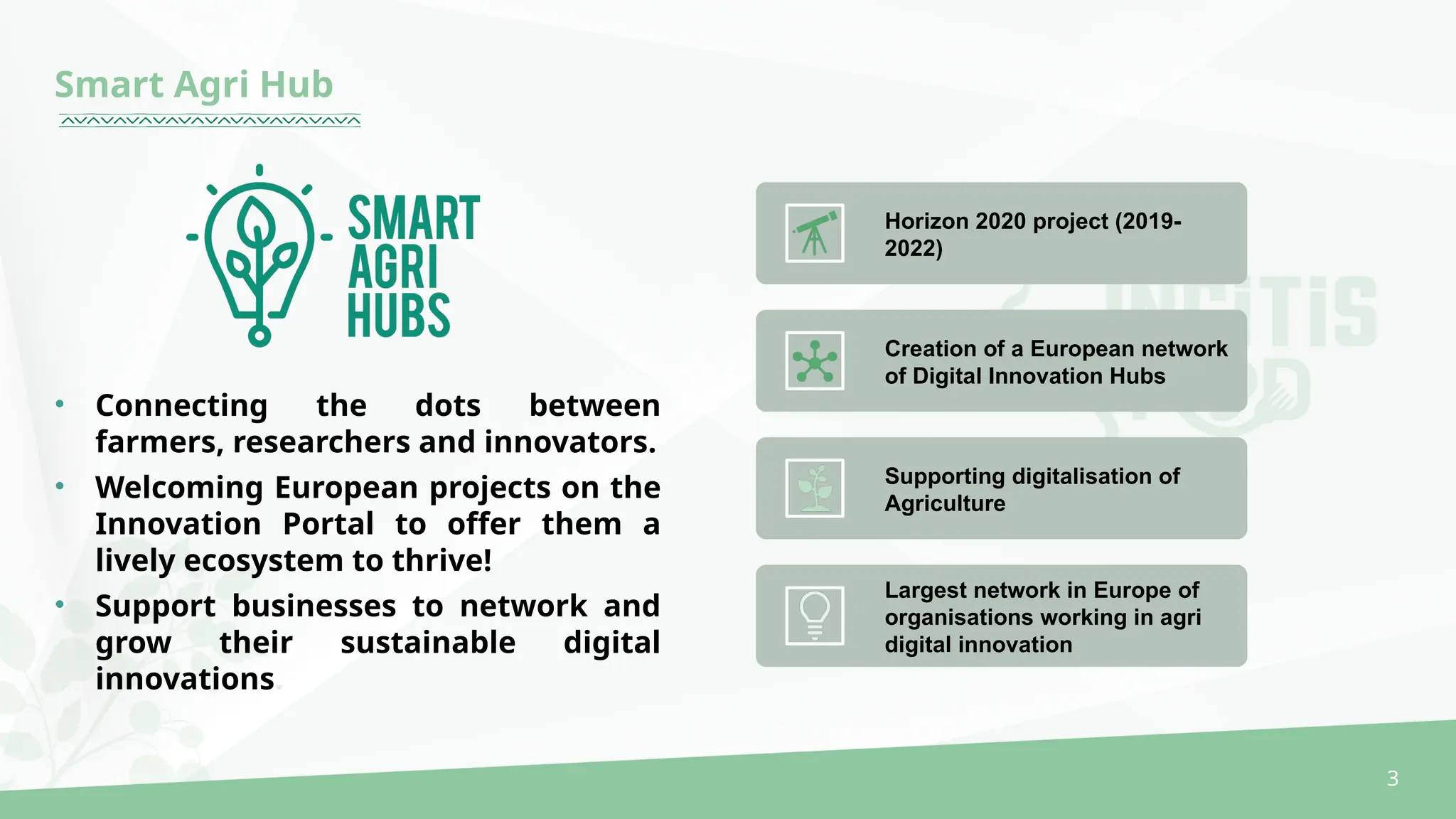 Onboarding Digital Innovation Hubs (DIHs) for INCiTiS-FOOD Living Labs ...