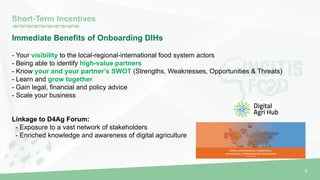 Onboarding Digital Innovation Hubs (DIHs) for INCiTiS-FOOD Living Labs ...