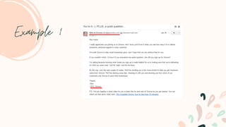 Onboarding emails | PPT