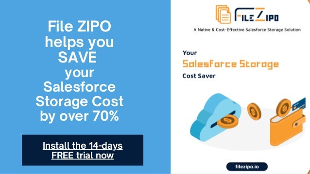 End-to-End Salesforce Storage Solution by File ZIPO | PDF