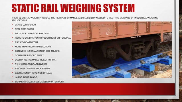 Onboard weighing systems | PPTX