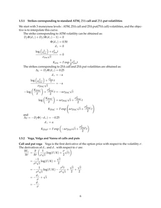 On building FX Volatility surface - The Vanna Volga method | PDF