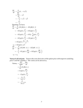 On building FX Volatility surface - The Vanna Volga method | PDF