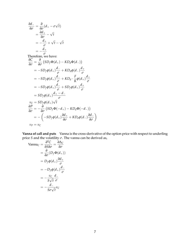 On building FX Volatility surface - The Vanna Volga method | PDF