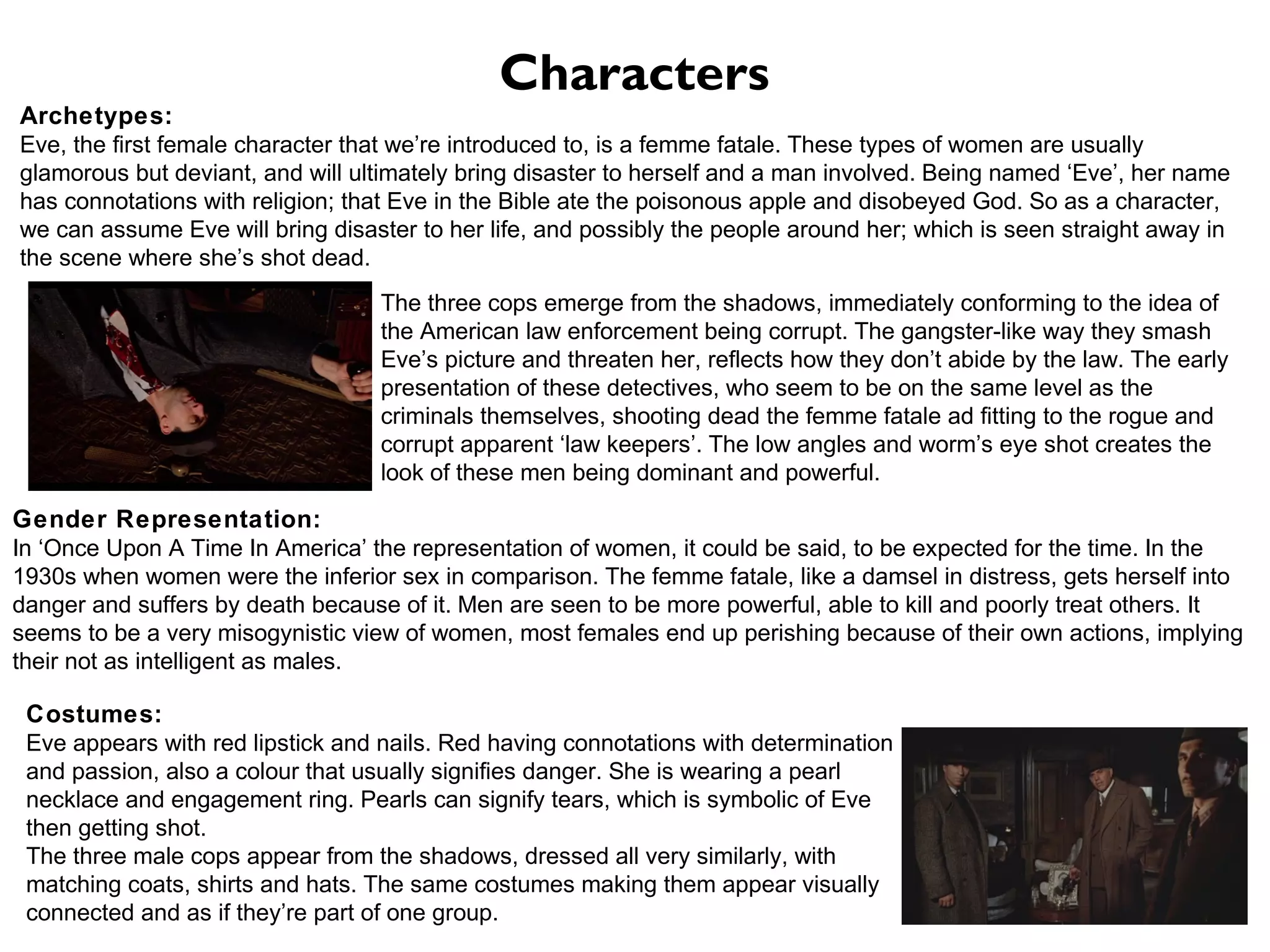 Once Upon A Time In America | PPT