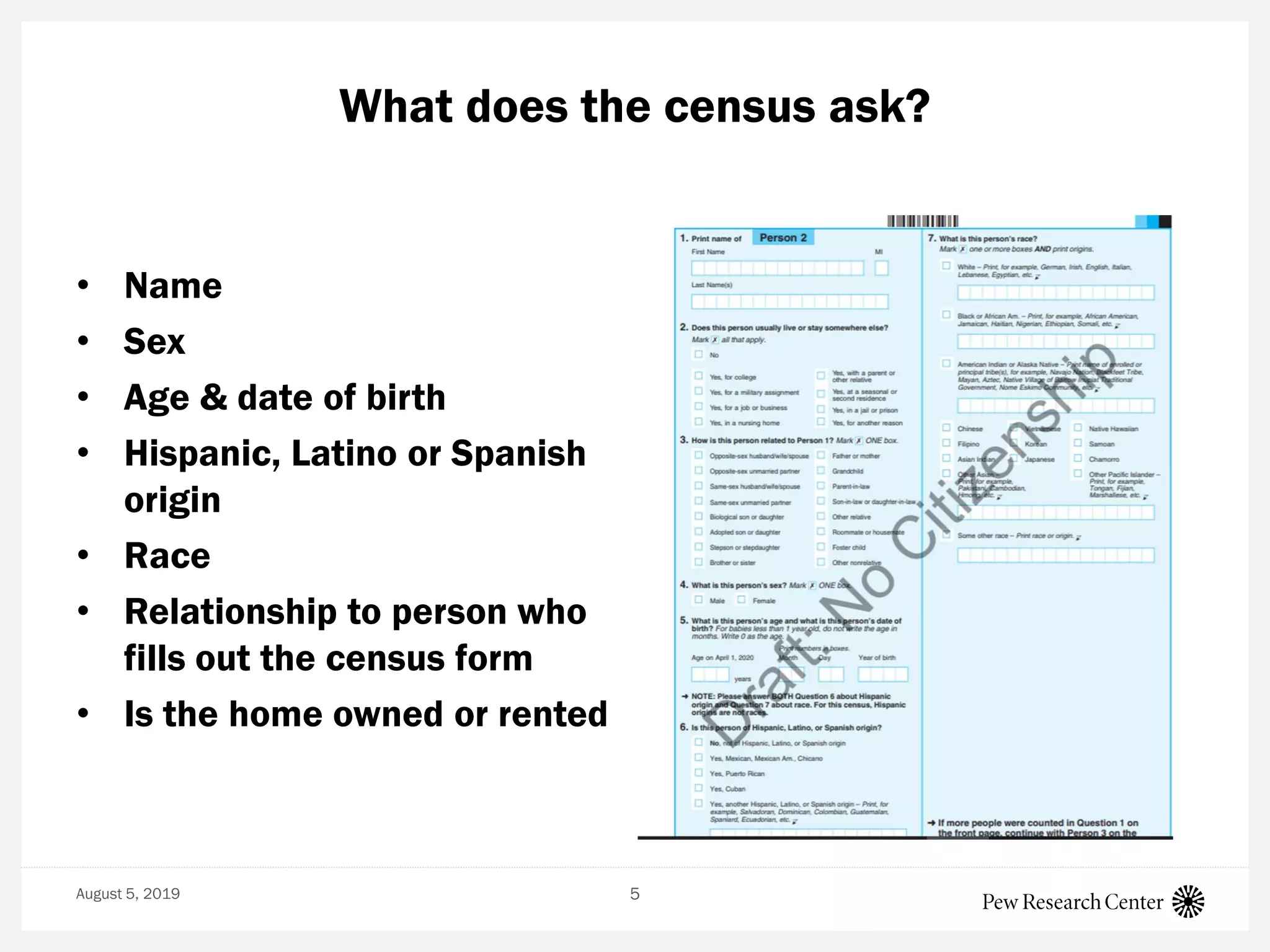 Once in a decade: Covering the 2020 census | PPT