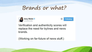 Emotional proximity: journalism between brands and platforms - by ...