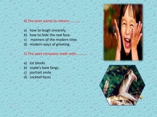 Poem 1 Once upon a time - Gabriel Okara | PPT