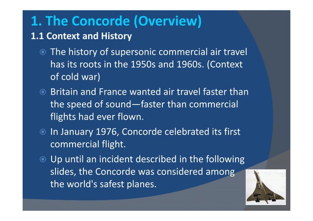 Once upon a time The Concorde | PDF