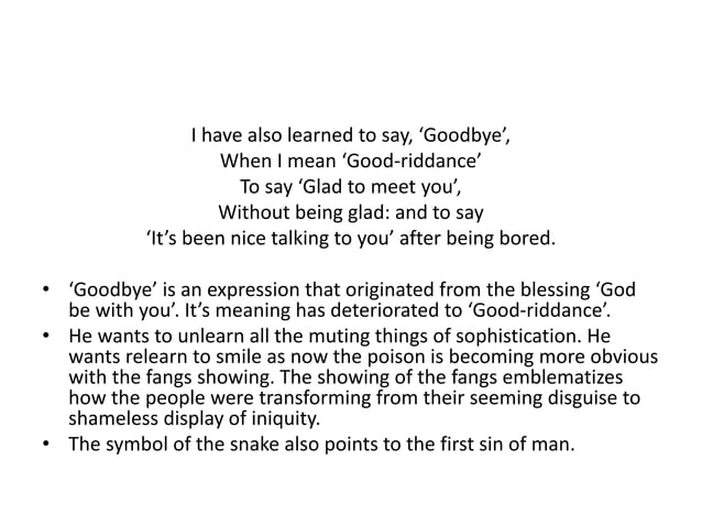 Once upon a time by Gabriel Okara | PPTX | Poetry | Books and Literature