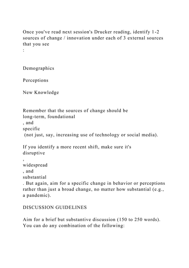 Once youve read next sessions Drucker reading, identify 1-2 source.docx