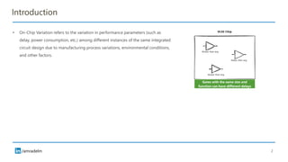 VLSI Static Timing Analysis Timing Checks Part 5 - On Chip Variation | PDF