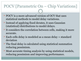 Presentation on The On Chip Varriations. | PPTX