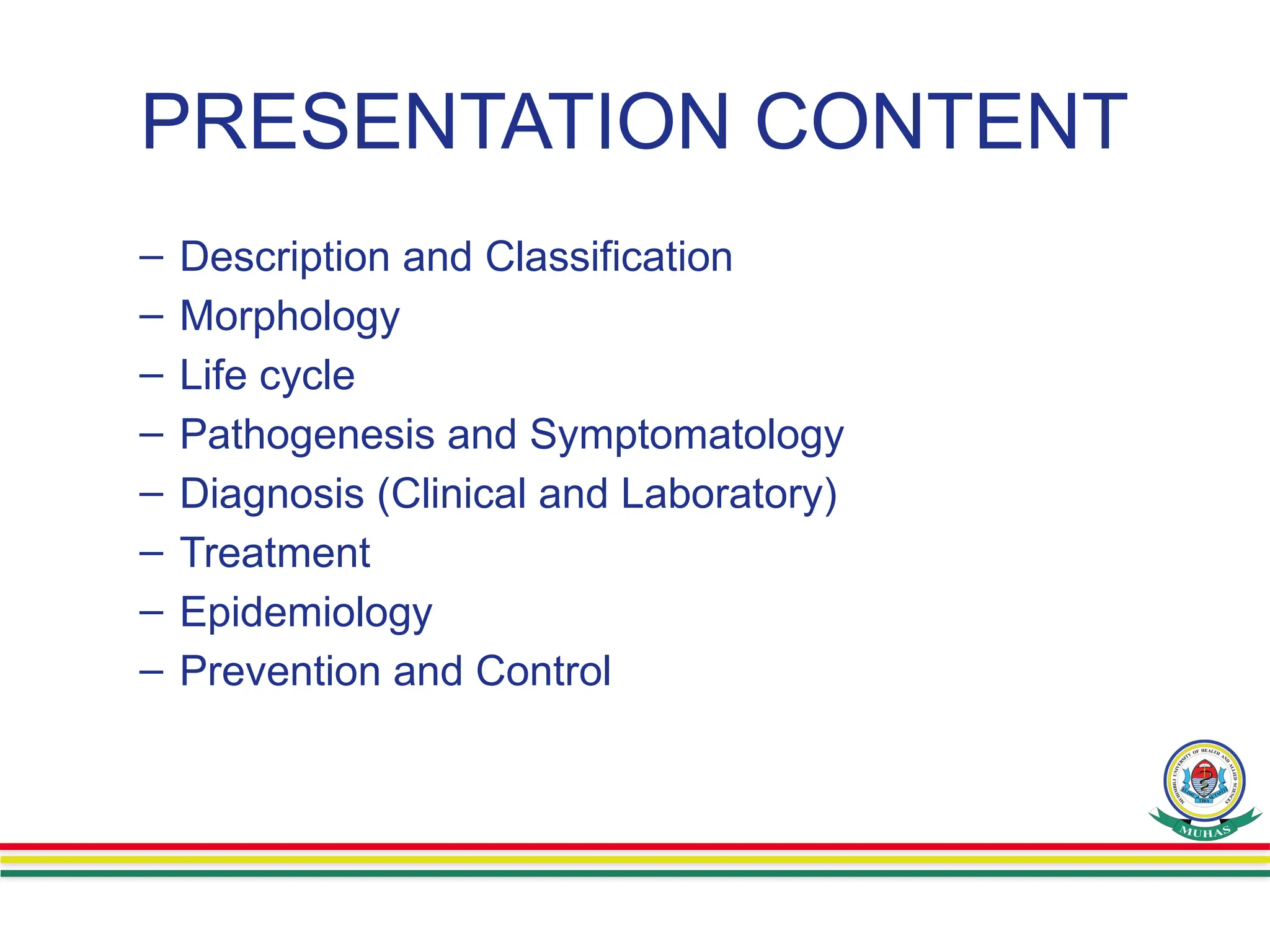 Onchocerciasis power Point presentation. | PPTX