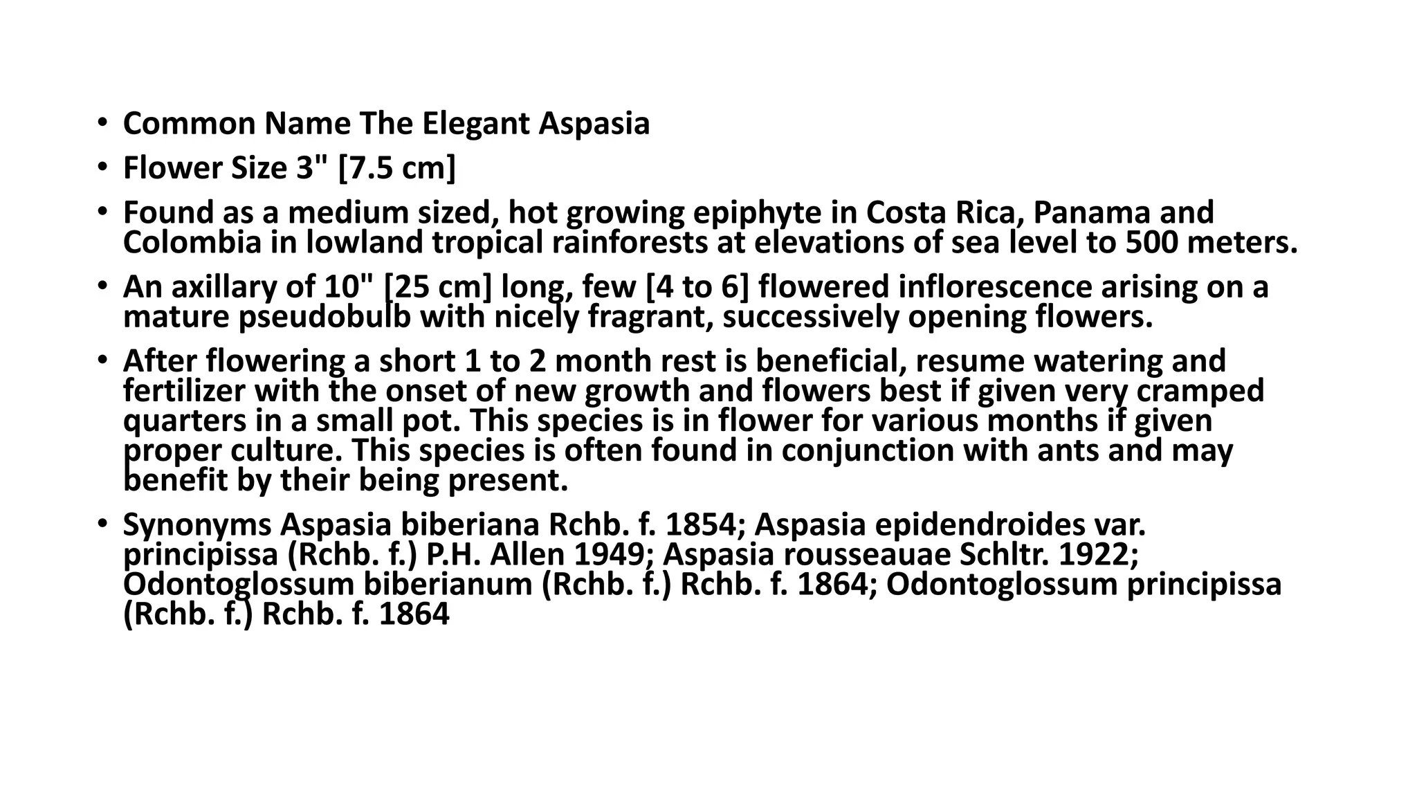 Oncidium Alliance | PPTX