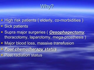 Onco anaesthesia | PPTX
