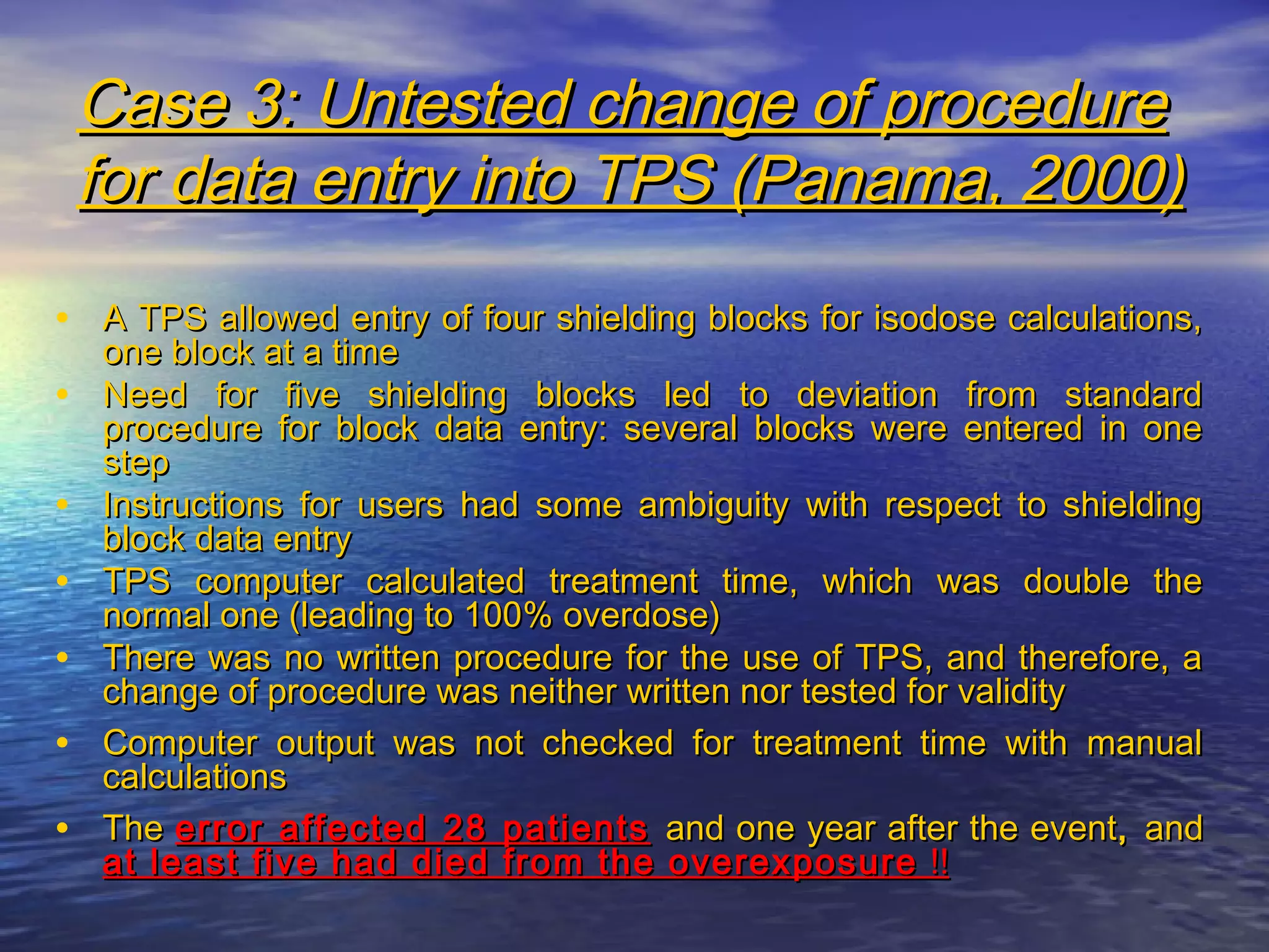 accidents with radiotherapy | PPT