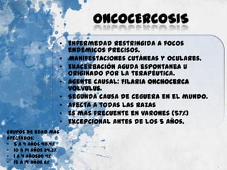 Oncocercosis | PPTX