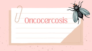 Oncocercosis medicina enfermedades tropicales | PDF