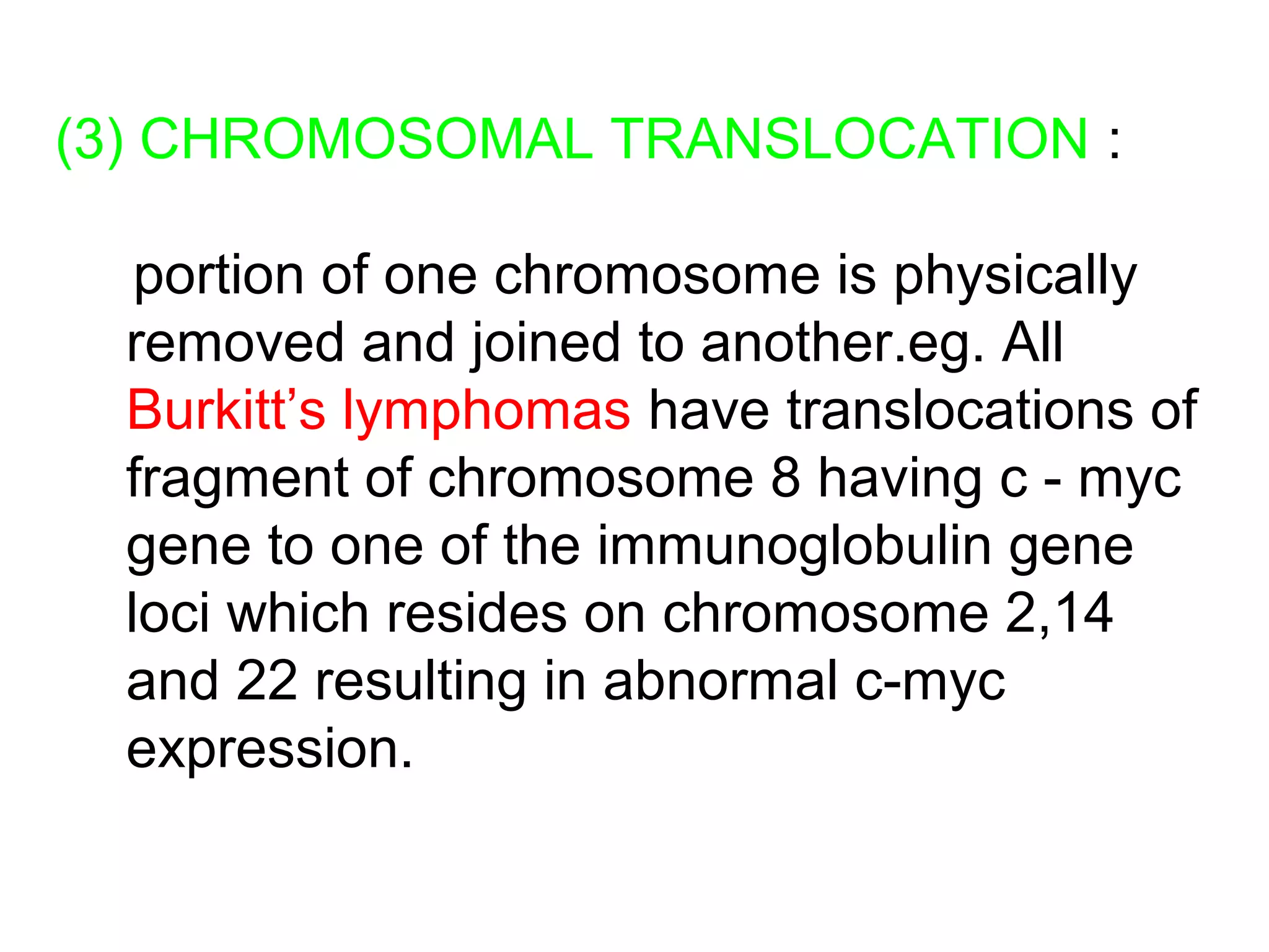 Oncogene activation | PPT