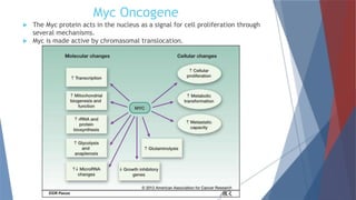 Oncogene and tumor suppressor gene | PPTX