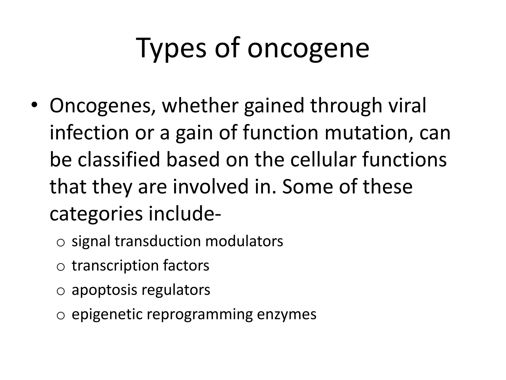 Oncogene | PPTX