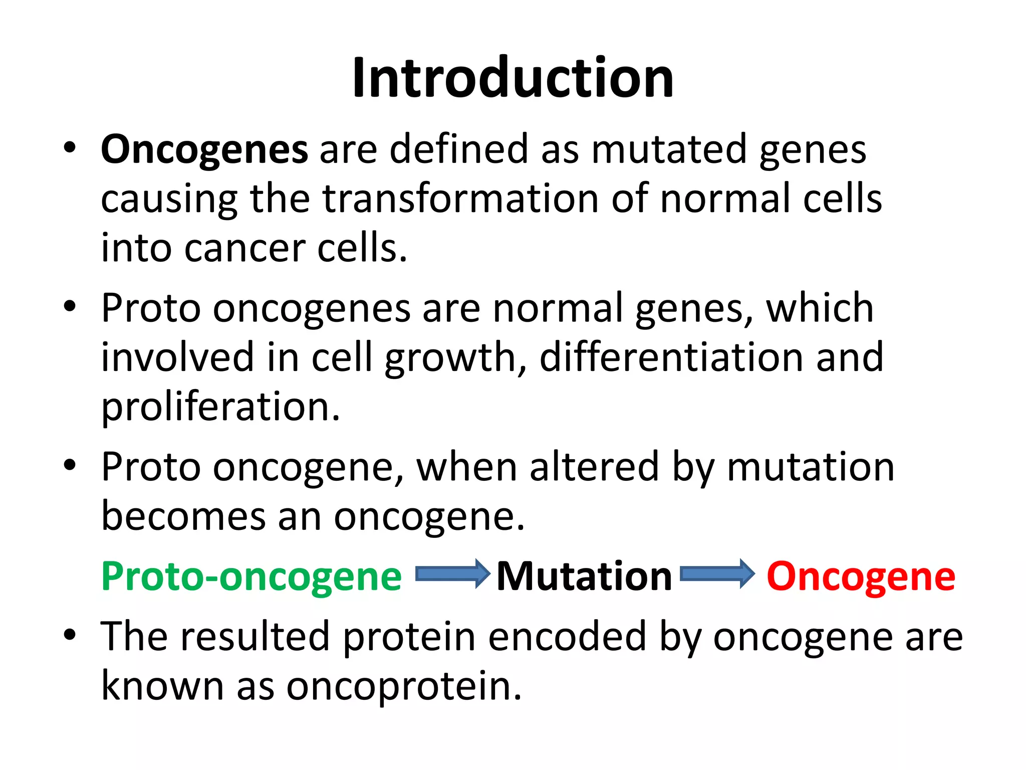 Oncogene | PPTX