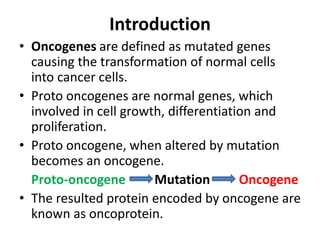 Oncogene | PPTX