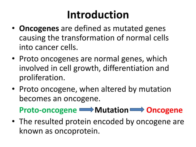 Oncogene | PPTX