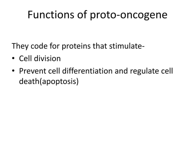 Oncogene | PPTX