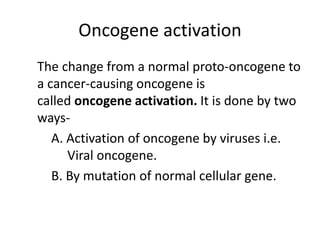 Oncogene | PPTX